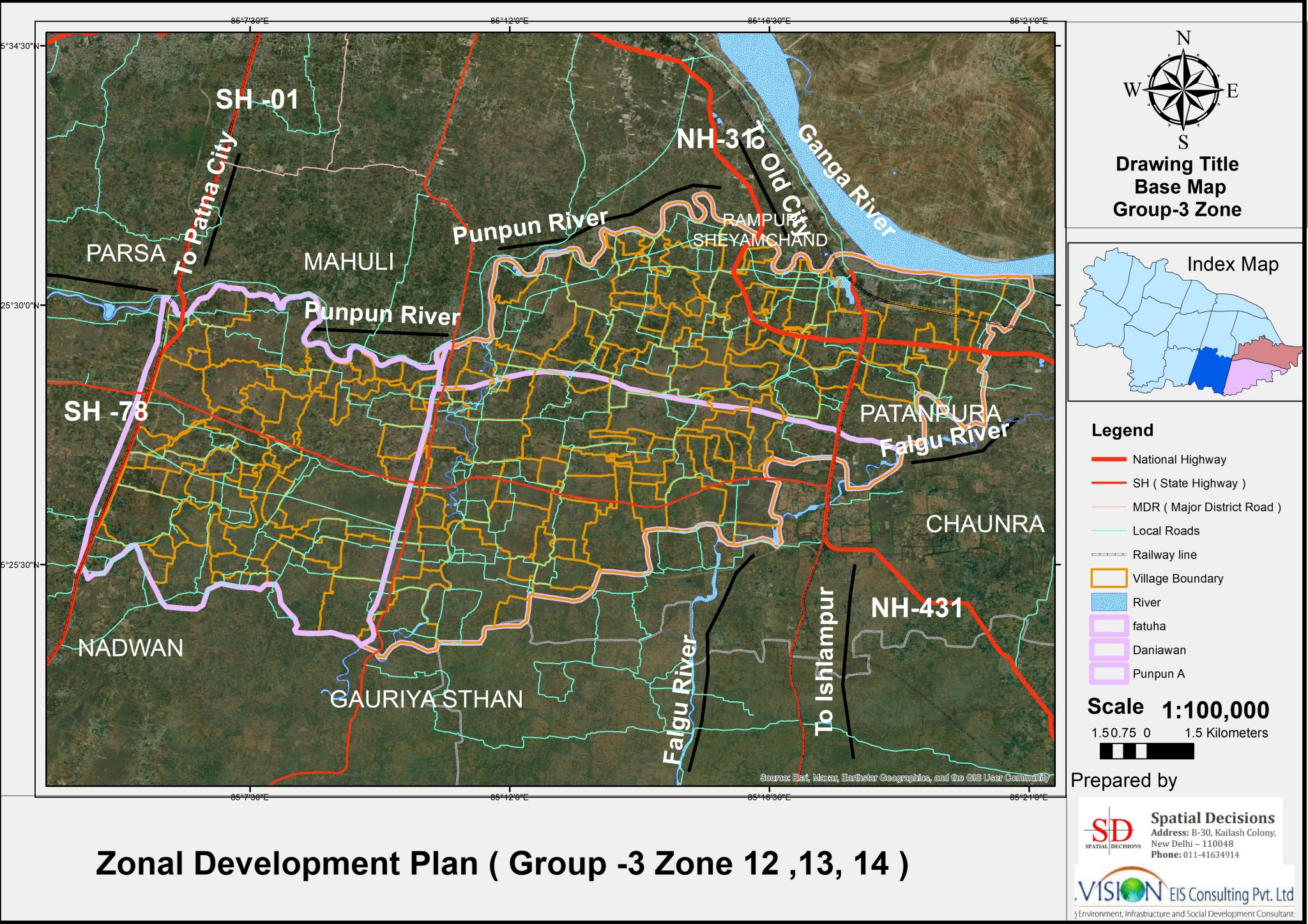 Preparation of Zonal Development Plan (ZDP) for Patna Metropolitan Area for Group III – Spatial ...
